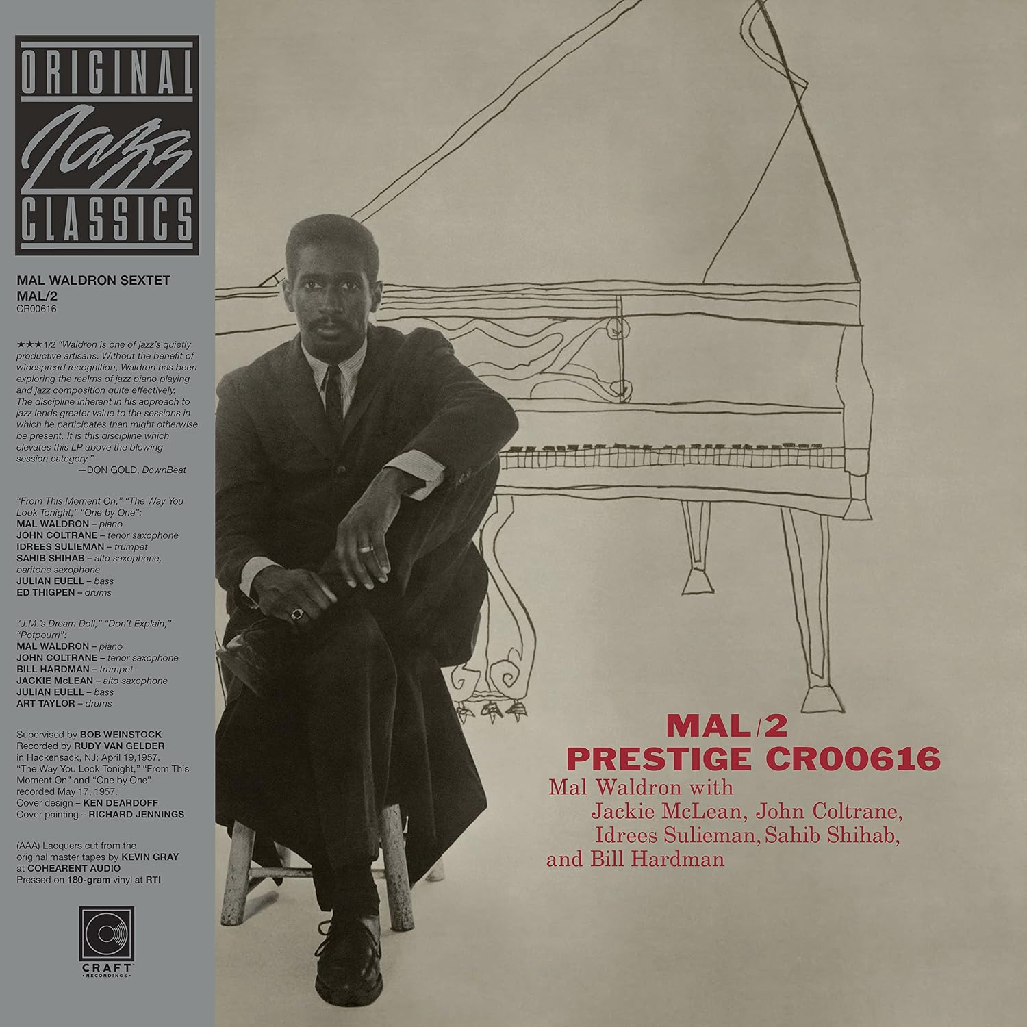 Amazon.com: Mal/2 (Original Jazz Classics Series)[LP]: CDs & Vinyl