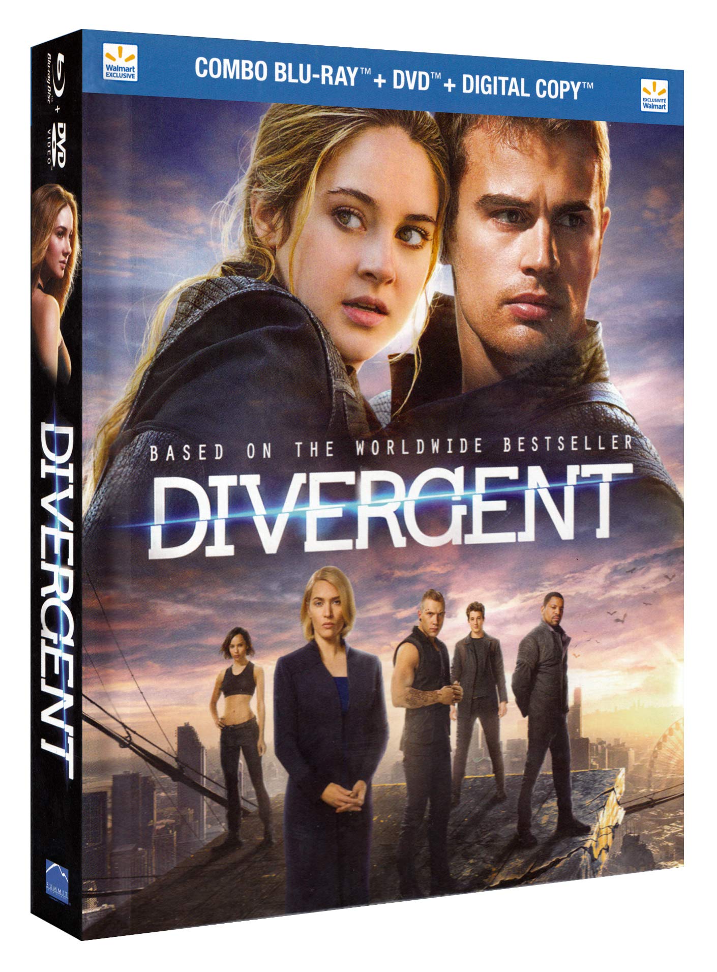 Amazon.com: Divergent (Blu-ray + DVD) : Shailene Woodley, Theo James ...