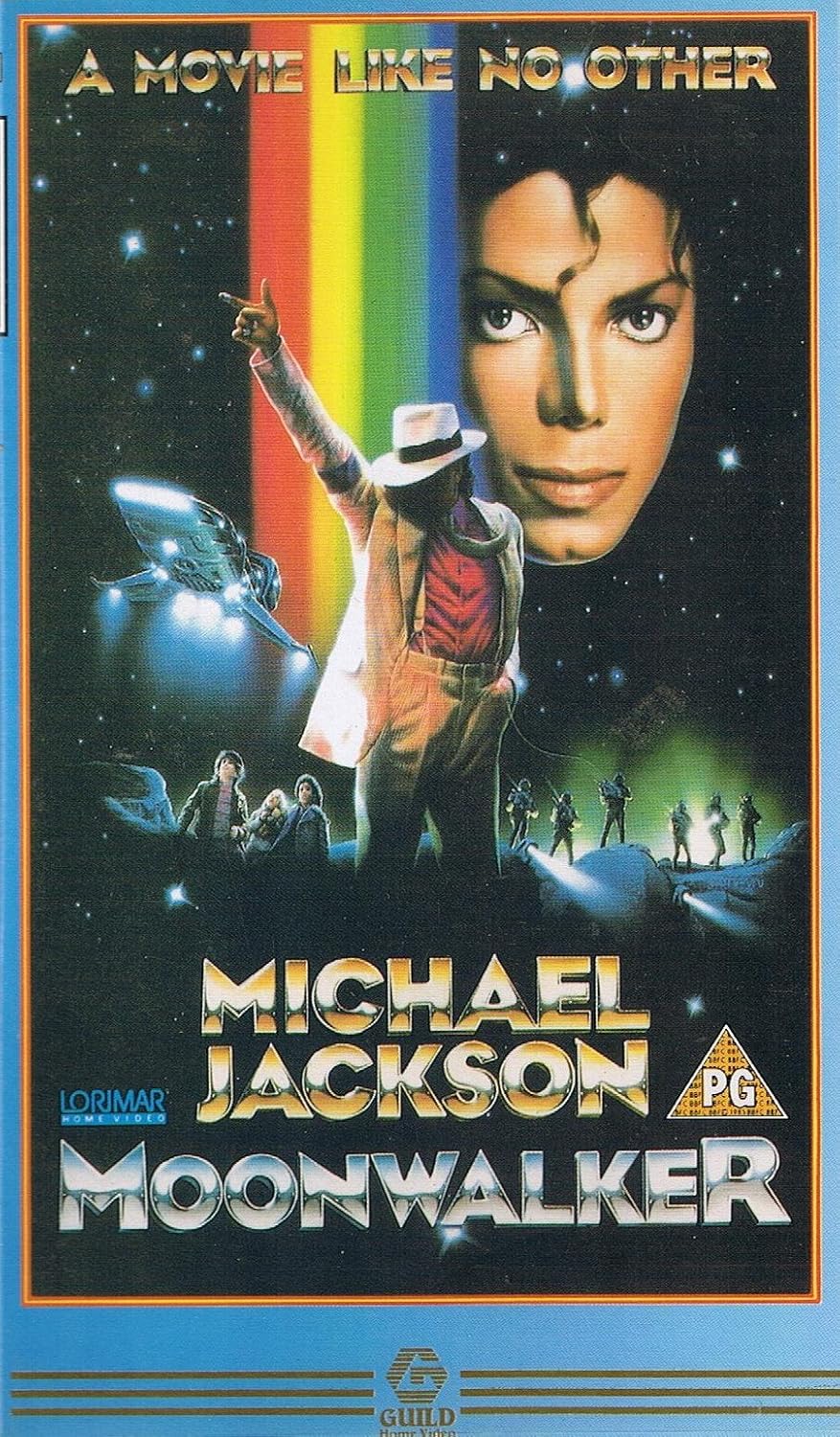 Moonwalker [VHS] : Michael Jackson, Sean Lennon, Joe Pesci, Brandon ...