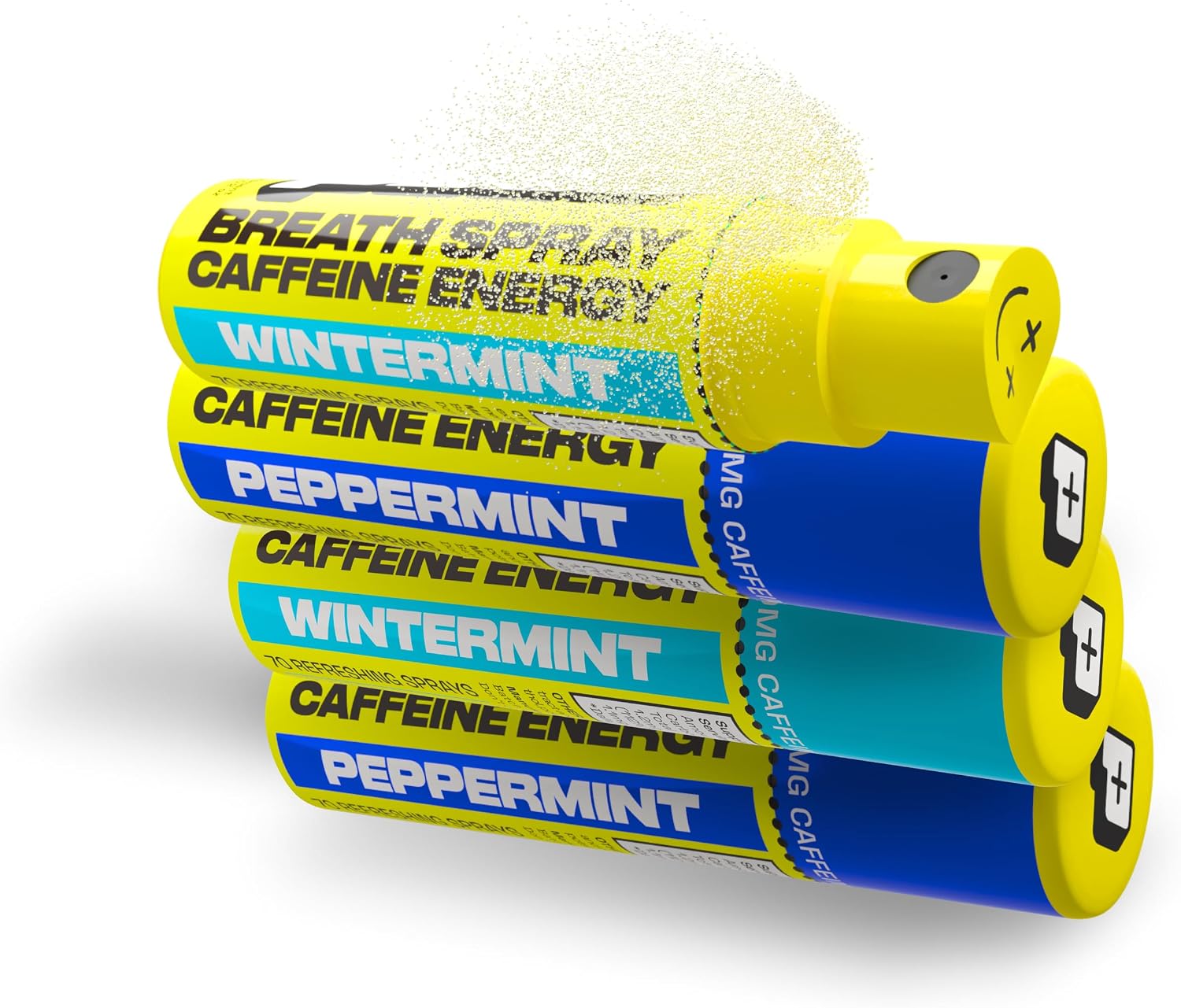 Amazon.com: Pzaz, Breath Spray for Bad Breath with Caffeine, Vitamins ...
