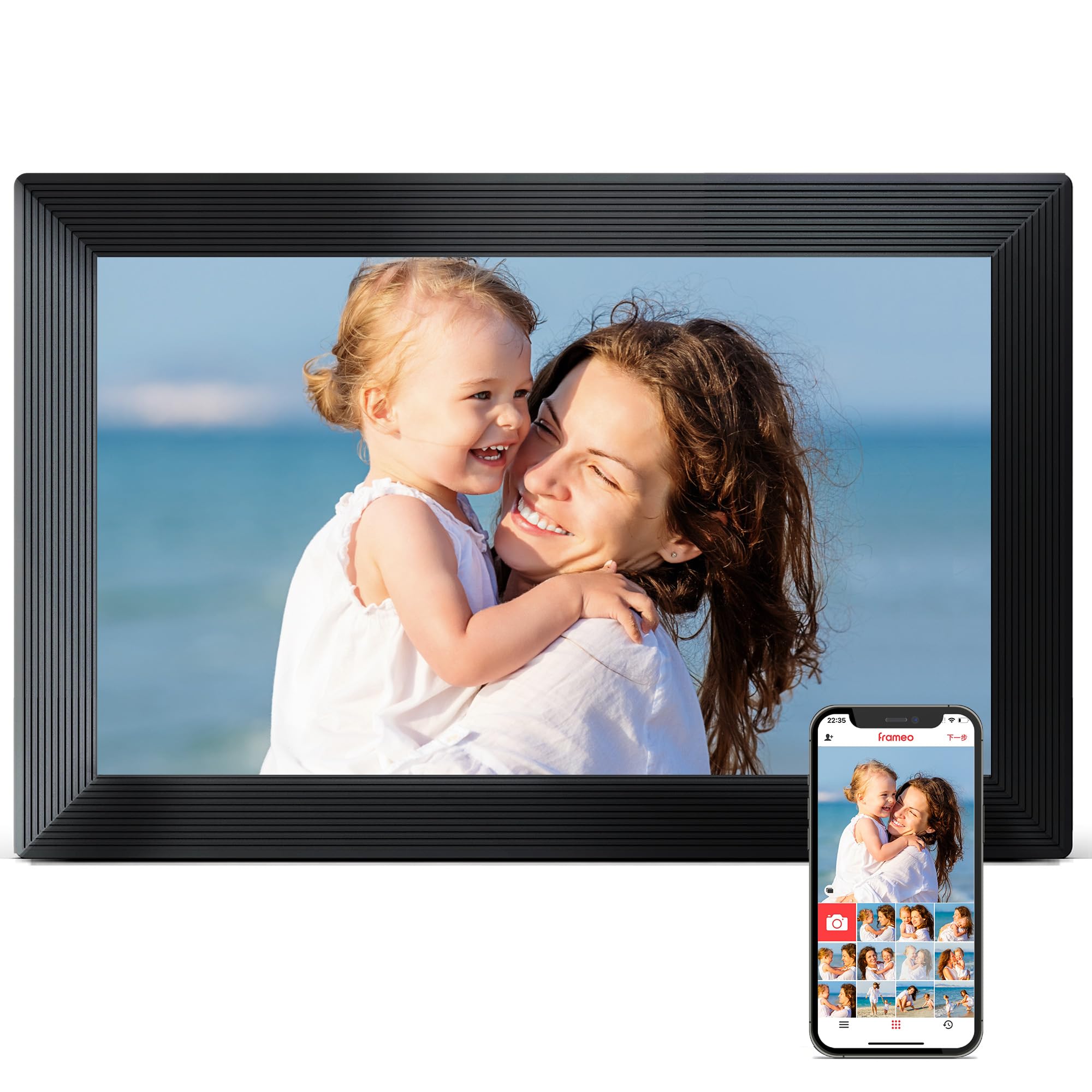 Amazon.com : Digital Picture Frame, Frameo WiFi 10.1 Inch 1280*800IPS ...