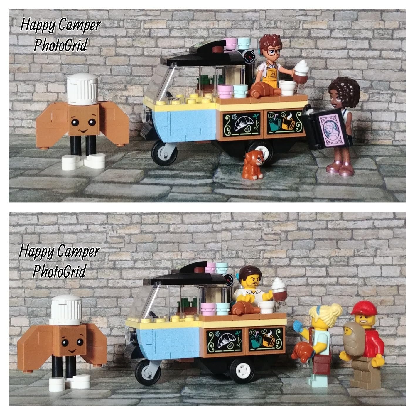 Amazon.com: LEGO Friends Mobile Bakery Food Cart Playset, Cooking Toy ...