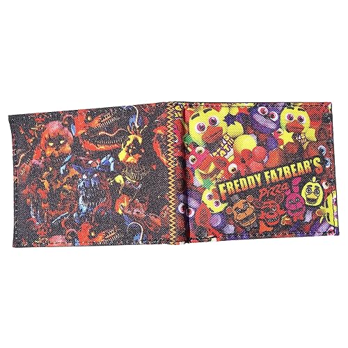 Snapklik.com : Five Nights At Freddys Character Animatronics Bifold Wallet