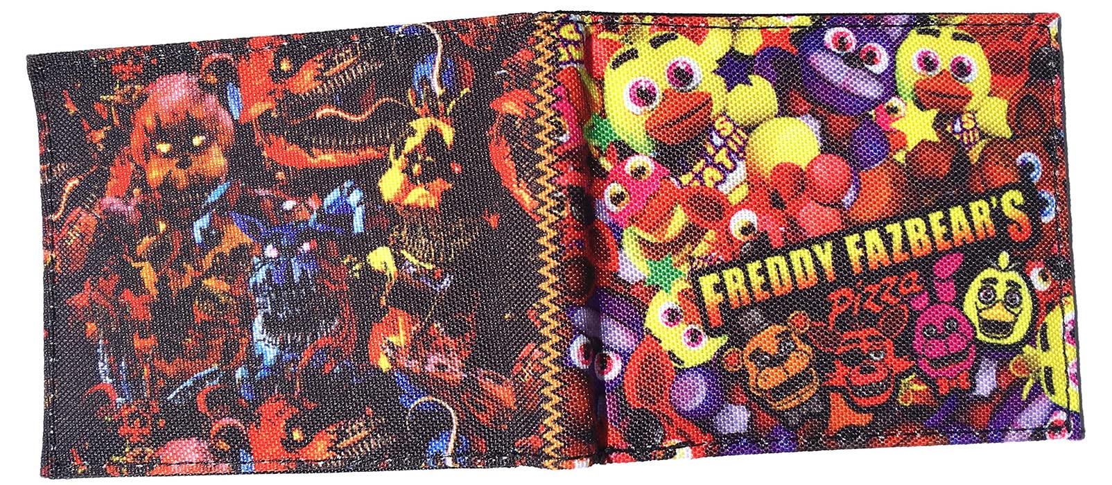 Snapklik.com : Five Nights At Freddys Character Animatronics Bifold Wallet
