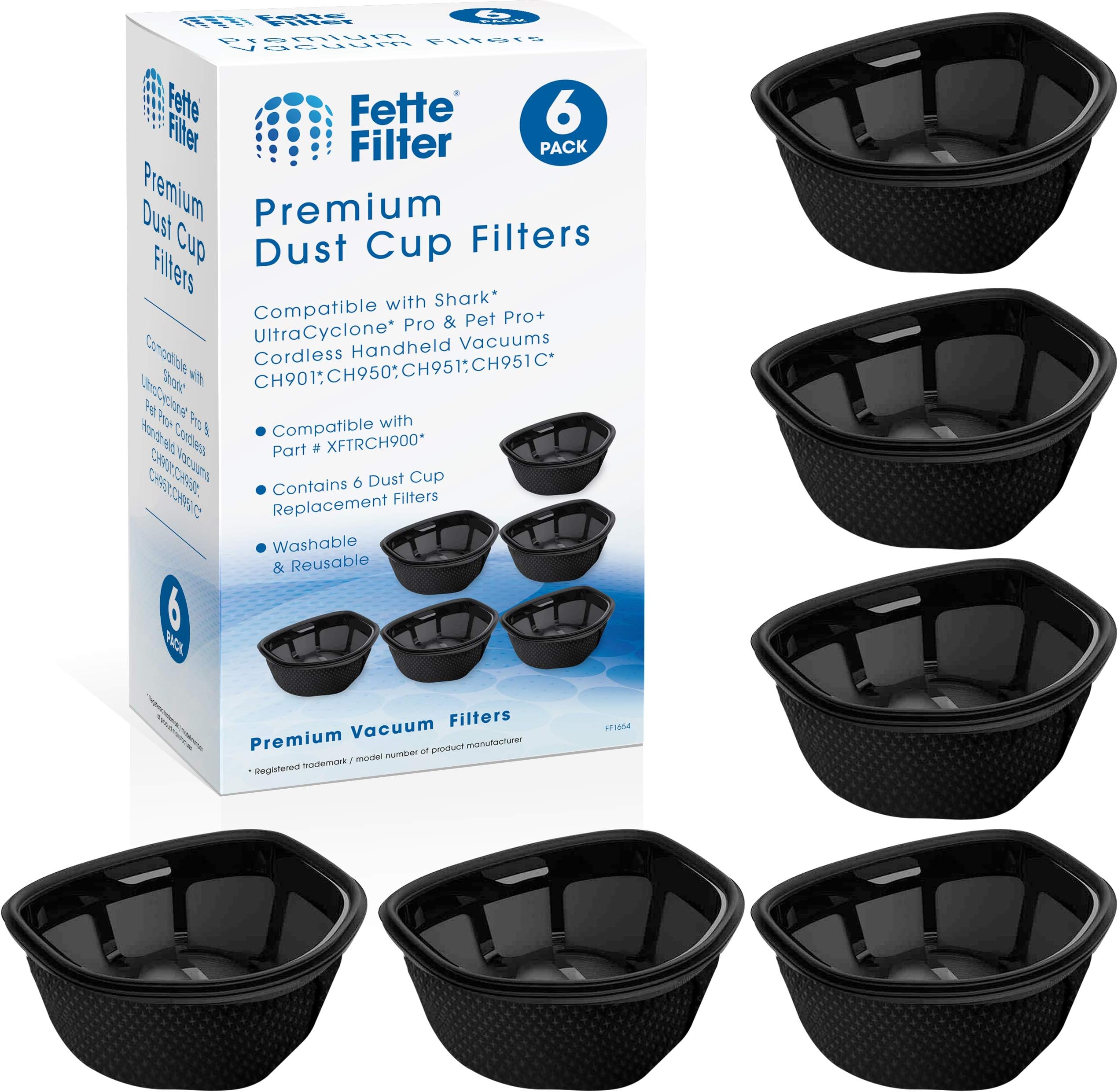 Amazon.com - PUREBURG XFTRCH900 Replacement Dust Cup Filter Set ...
