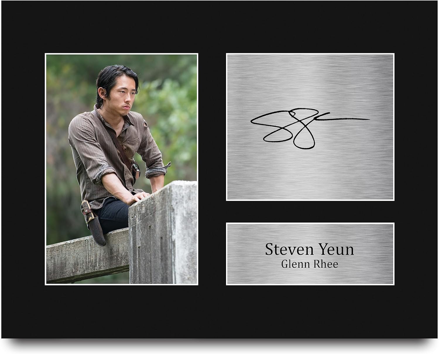 Amazon.com: HWC Trading Steven Yeun The Walking Dead Glenn Rhee Gifts ...