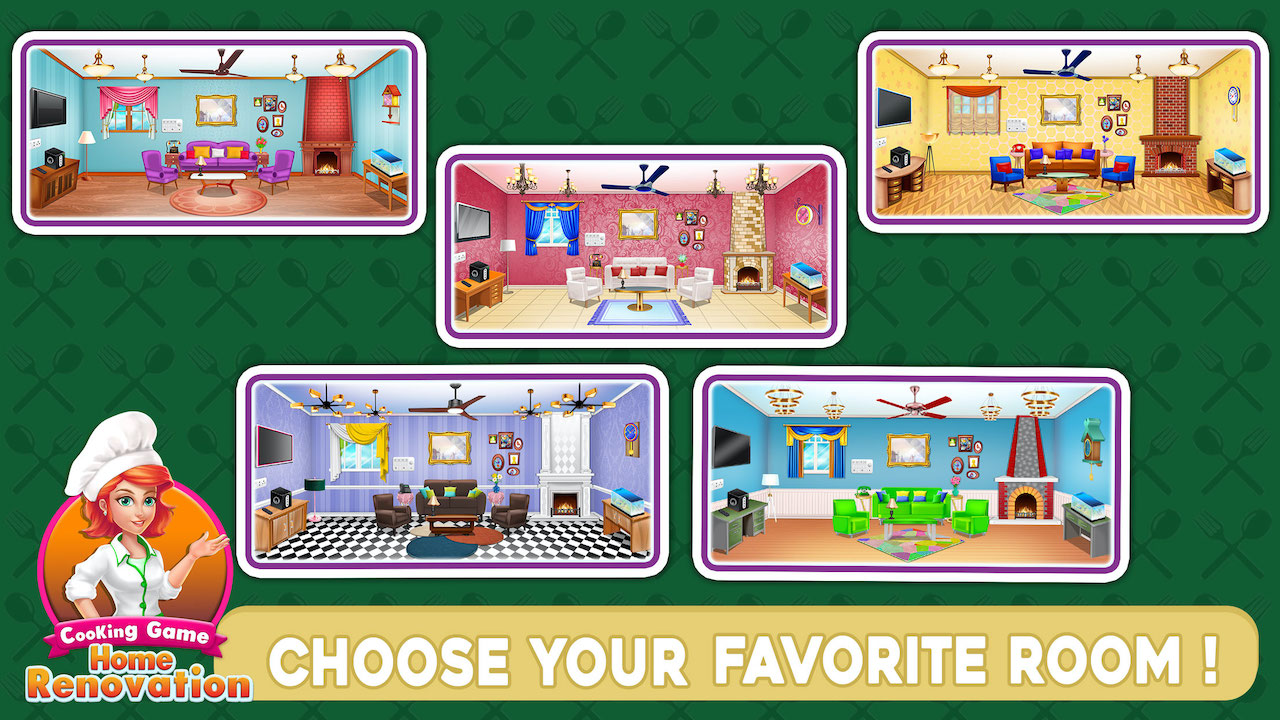 Home Renovation Cooking Game - House Renovation ,home Design Game ...