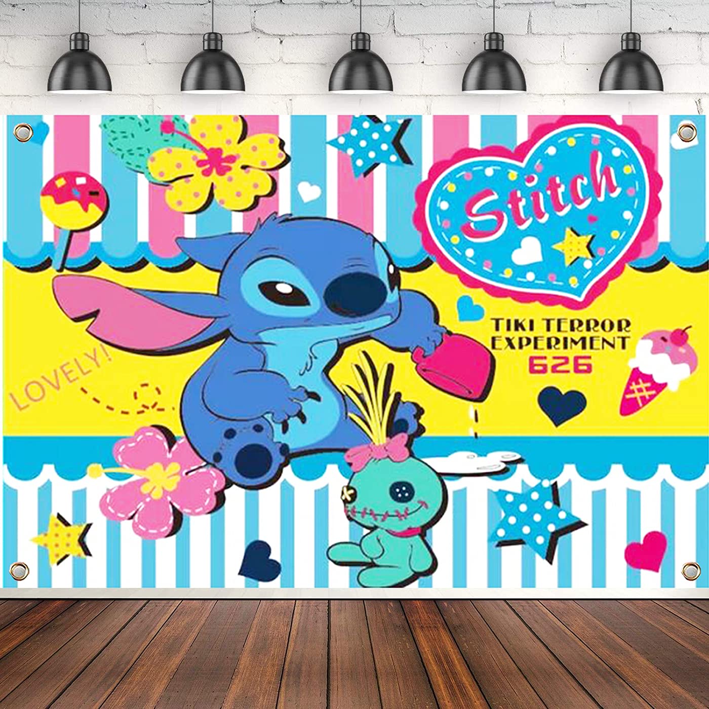 Lilo And Stitch Birthday Banner