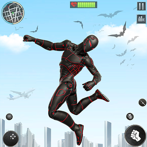 Black Spider Rope Superhero Games | Black Spider Rope Super Hero ...