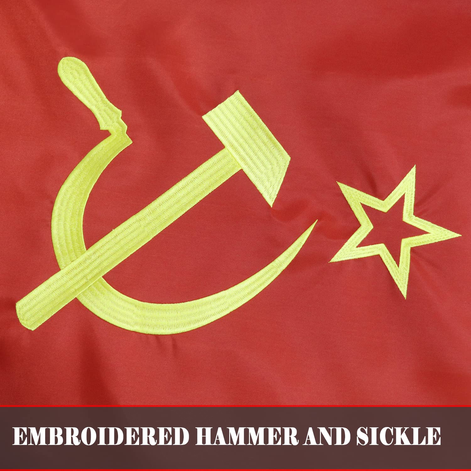 Hammer And Sickle Flag Of The Soviet Union