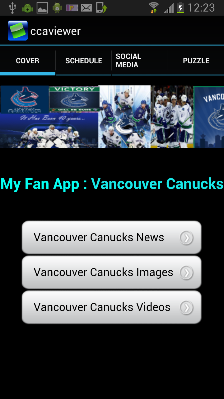 My Fan App : Vancouver Canucks - App on the Amazon Appstore