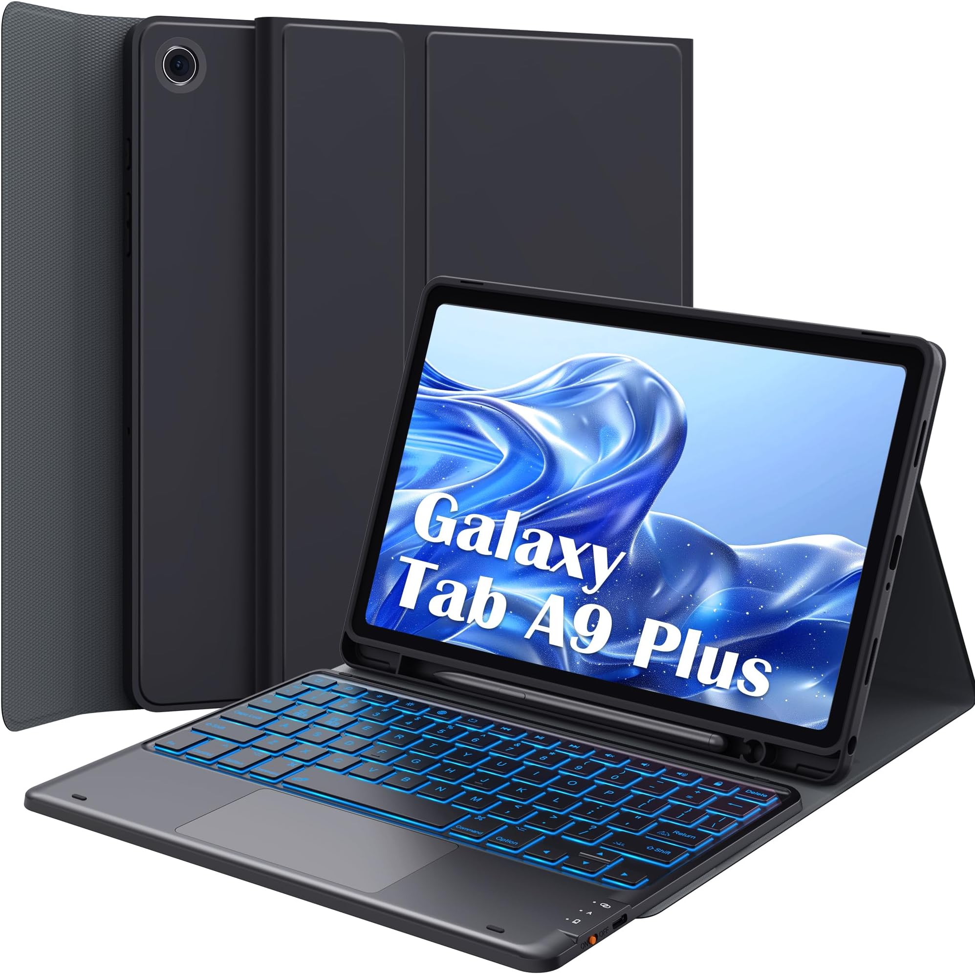 Amazon.com: KVAGO for Samsung Galaxy Tab A8 10.5 Case with Keyboard ...