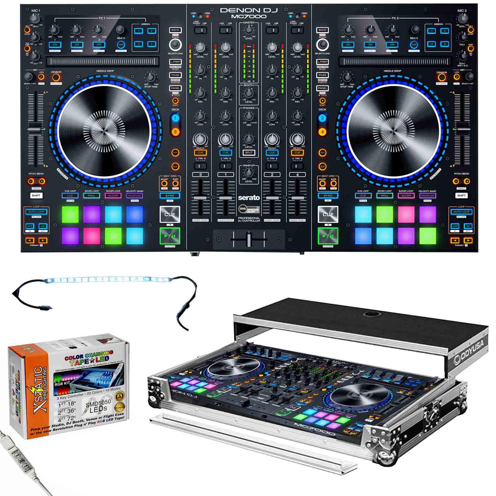 Buy Denon DJ MC7000 Professional DJ Controller & Mixer with Dual Audio ...
