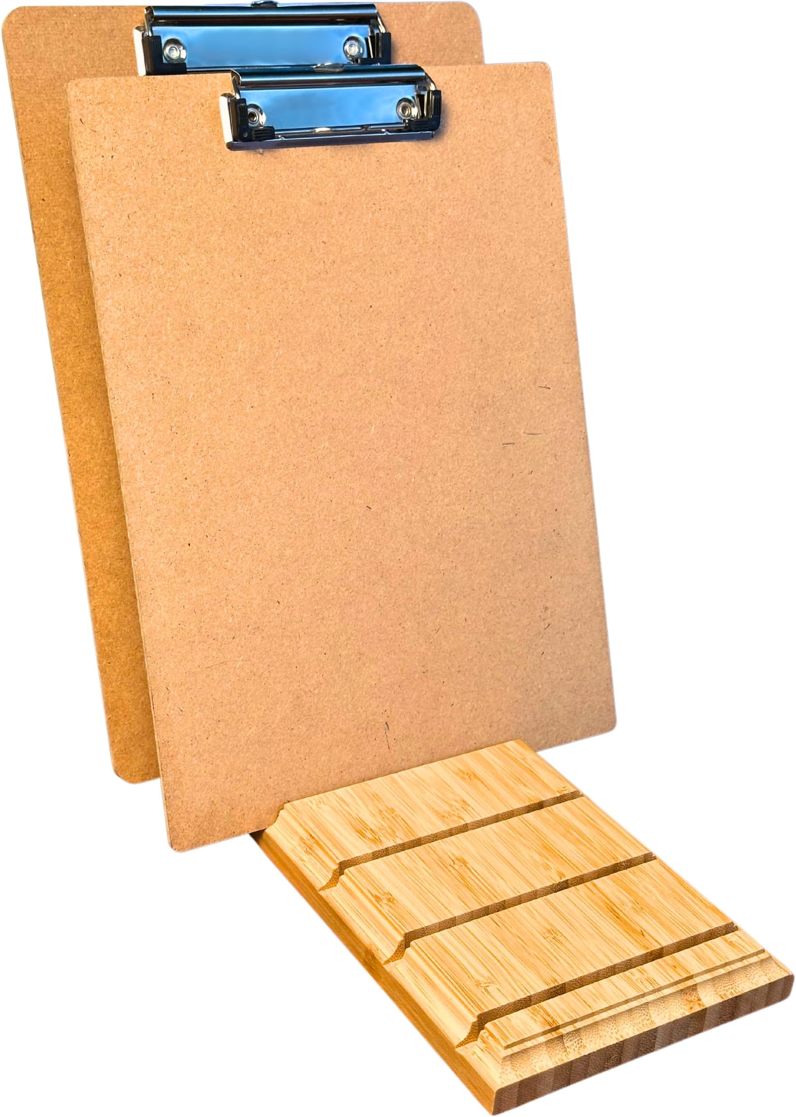 Amazon.com : Mini Clipboard with Stand,Clear Acrylic Freestanding Small ...