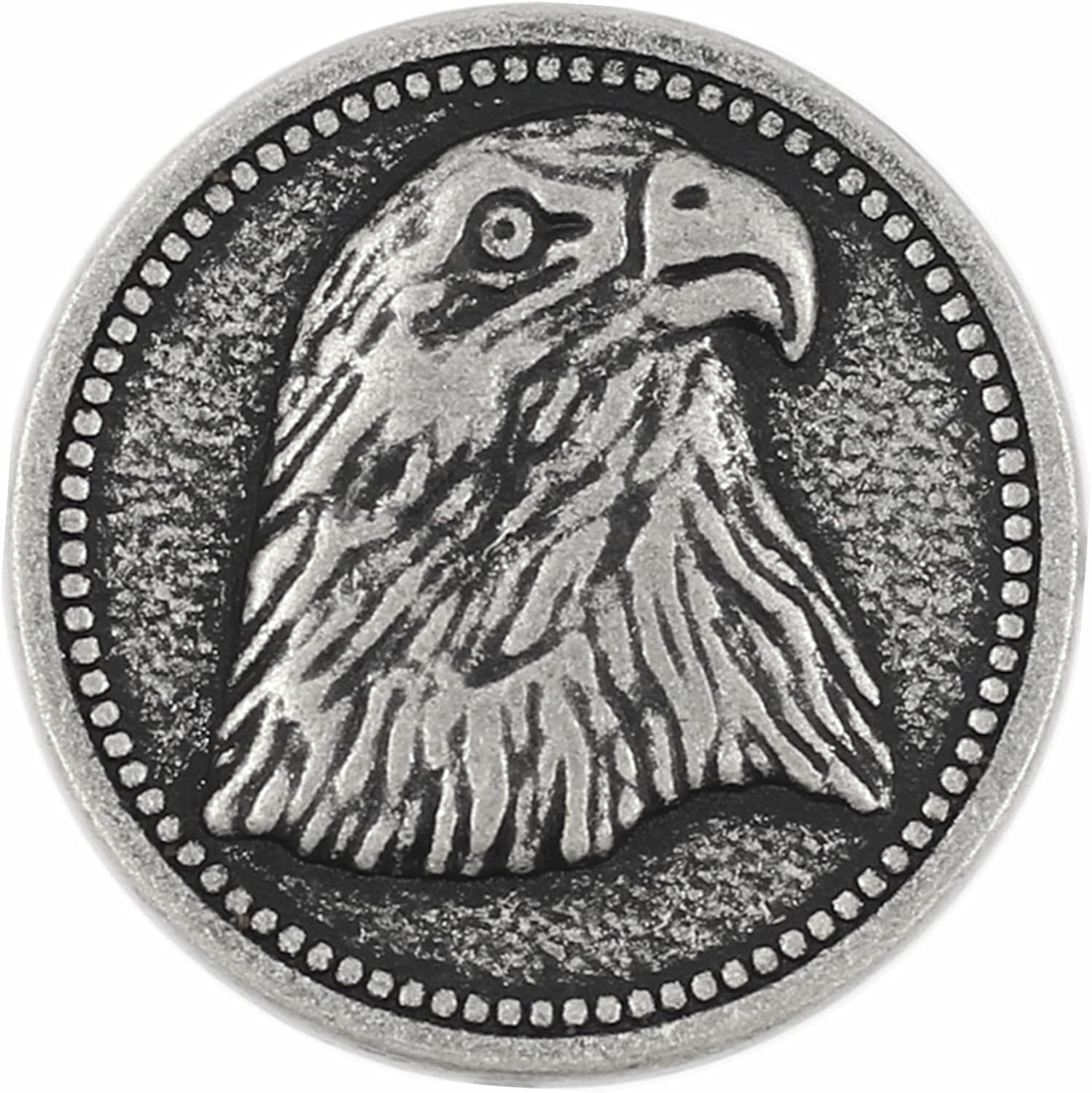 Amazon.com: Bezelry 12 Pieces American Eagle Metal Shank Buttons. 23mm ...