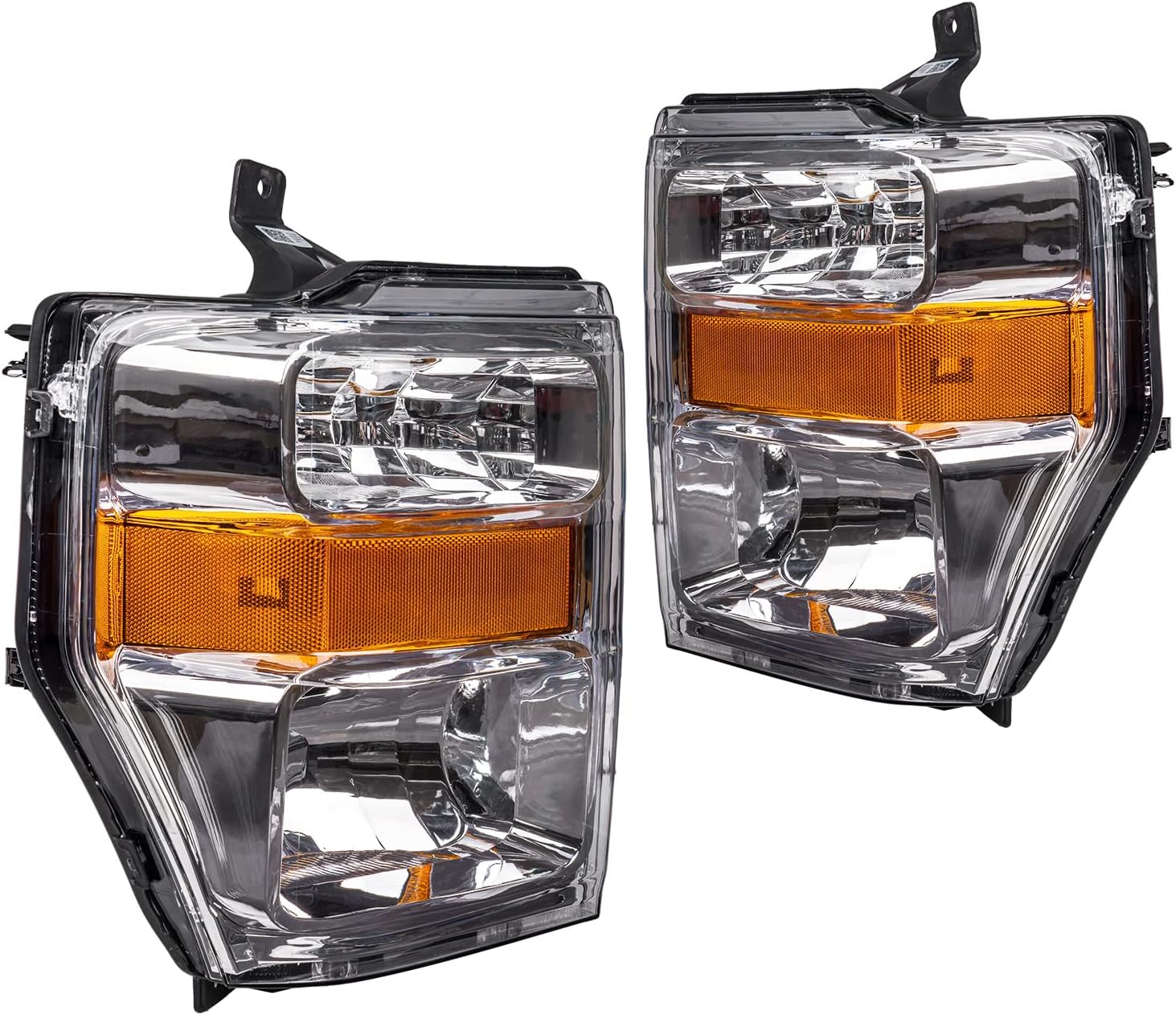 Amazon.com: KAX Headlight Assembly Set Pair, Compatible with 2008-2010 ...