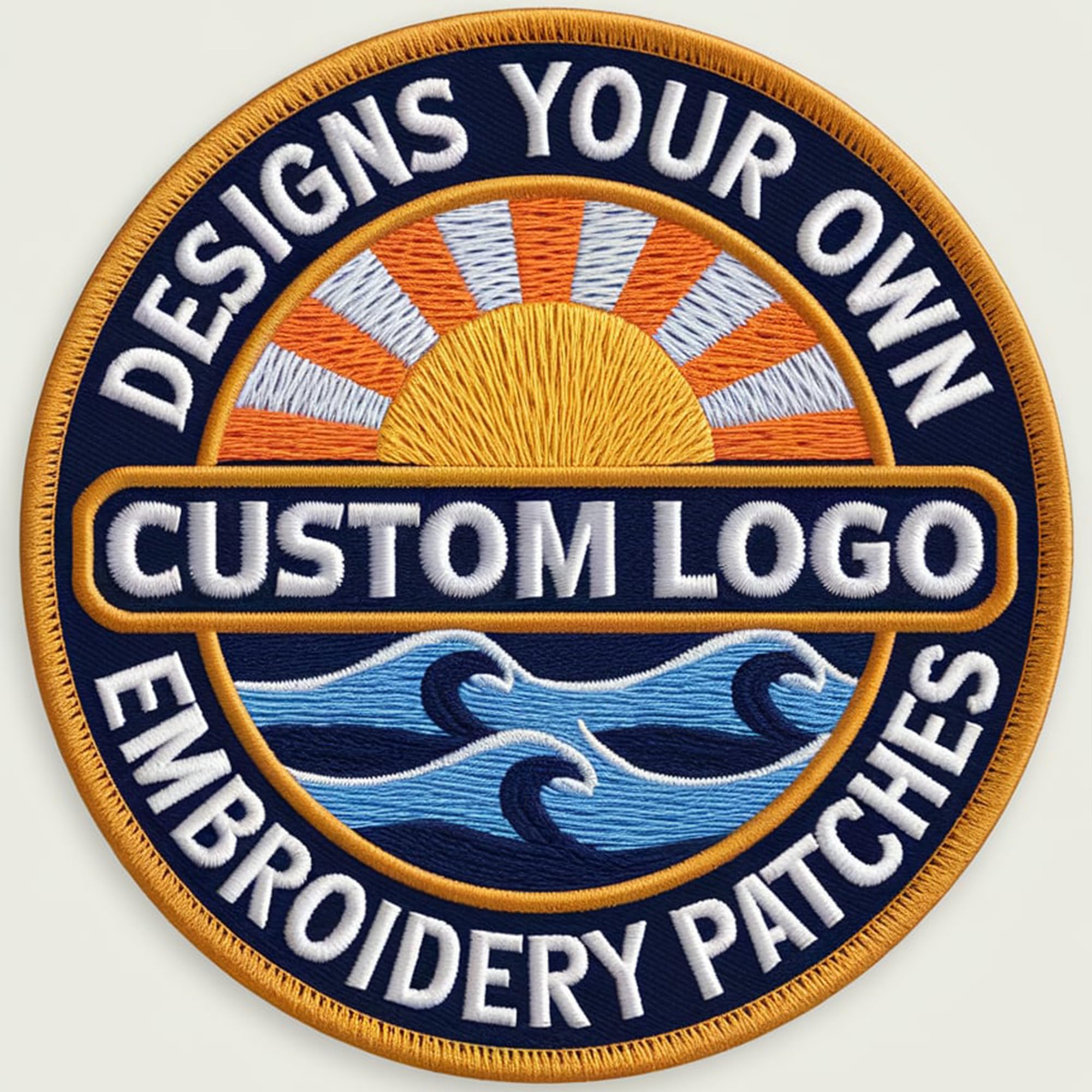 Embroidered Logo Badge