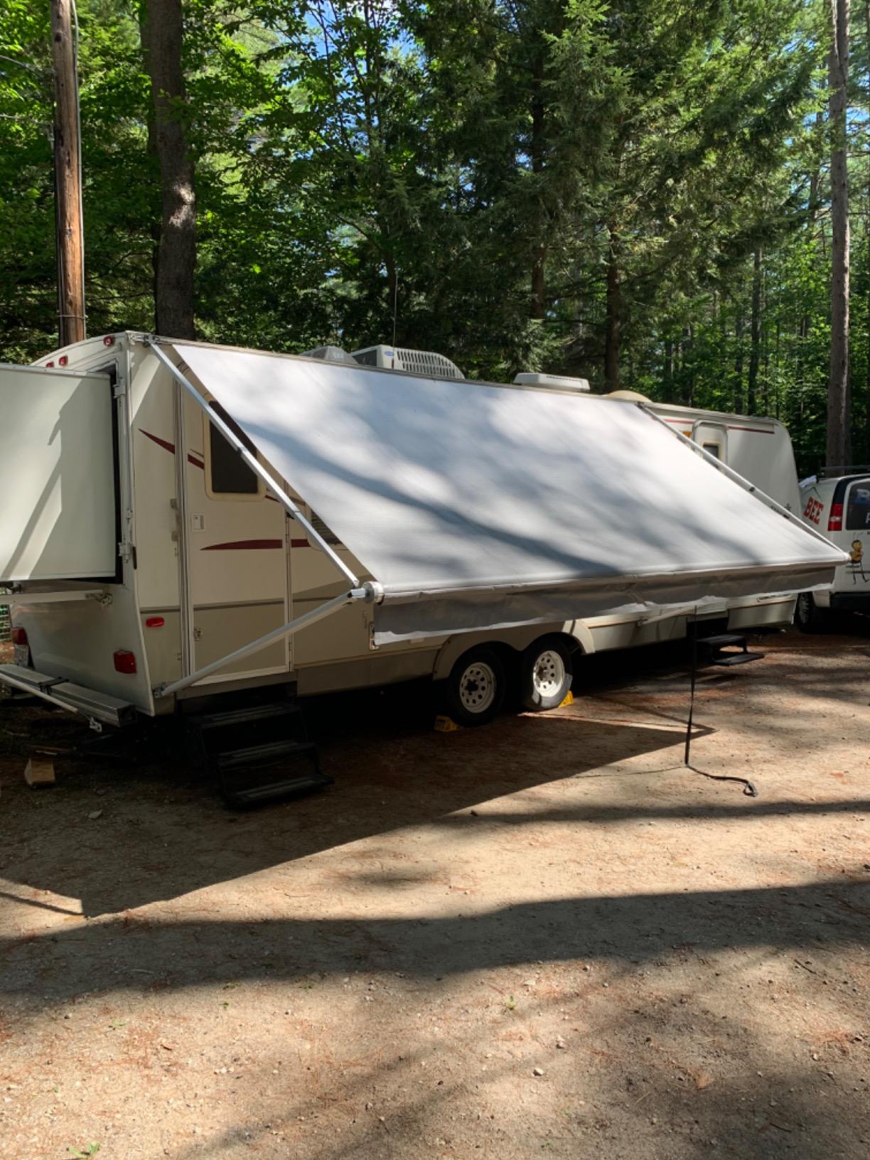 Amazon.com: RecPro RV Awning Fabric Replacement | Width Options from 8 ...