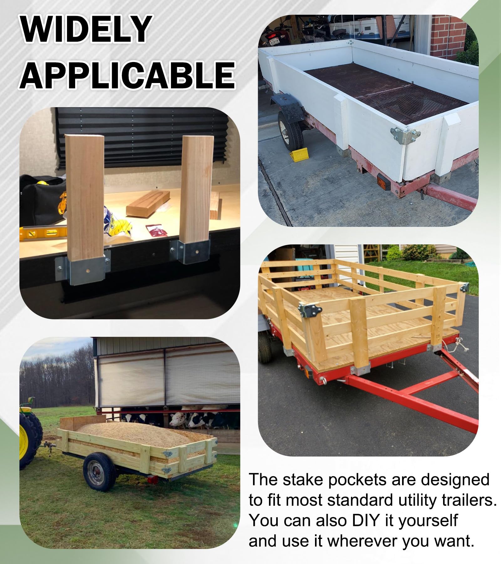 Utility Trailer Stake Pockets