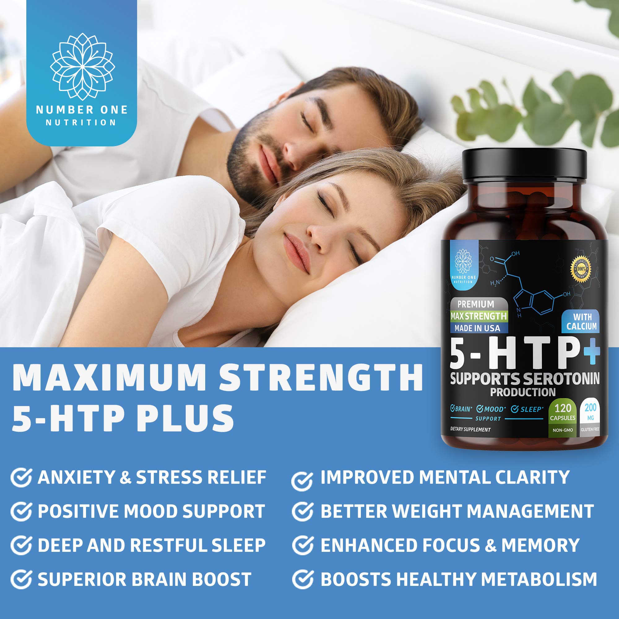 N1N Premium 5-HTP Plus Calcio...B084P9CQCZ | Encarguelo.com