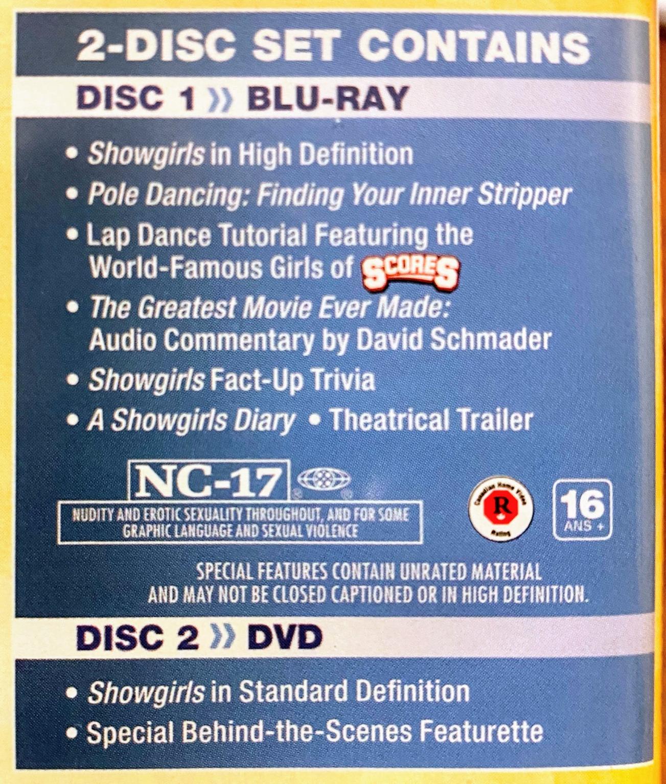 Amazon.com: Showgirls DVD : Movies & TV