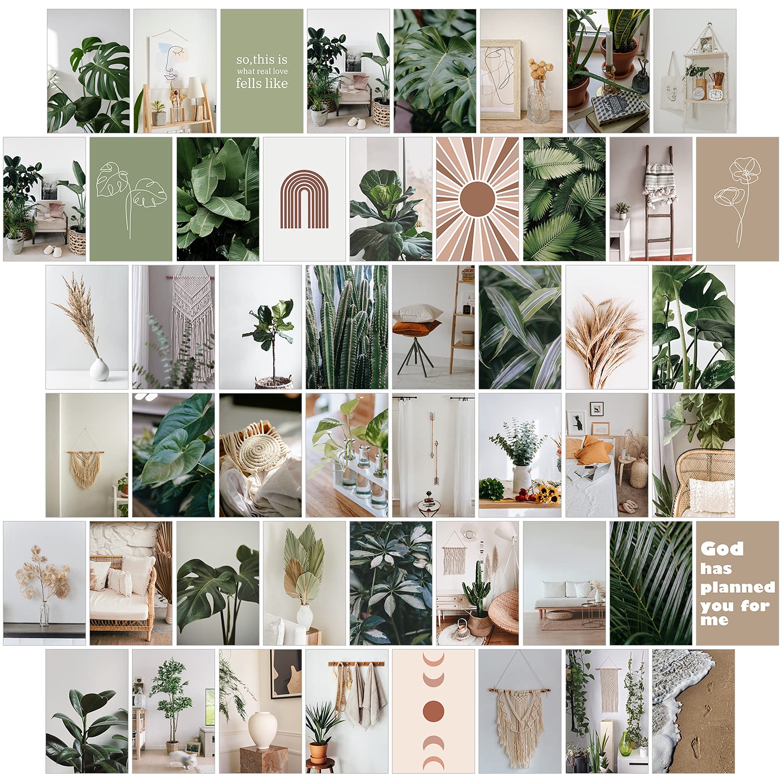 Buy Orange Vintage Aesthetic Photo Collage Kit for Wall Aesthetic ...