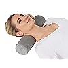 Amazon.com: Collections Etc Adjustable Neck Roll Plush Support Pillow ...