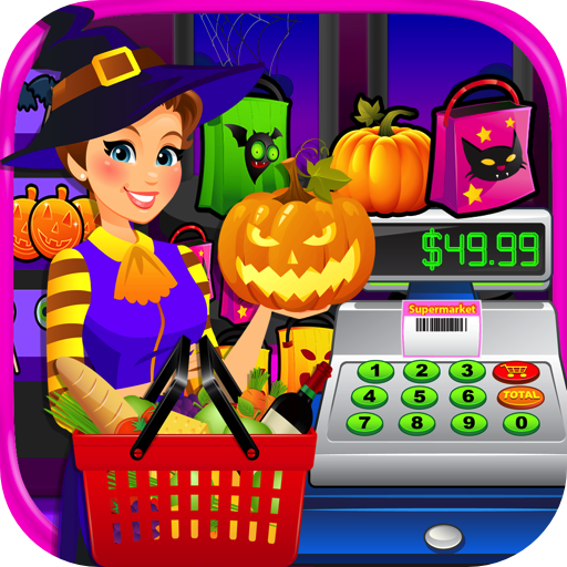 Supermarket Halloween Simulator - Kids Grocery Store & Cash Register ...