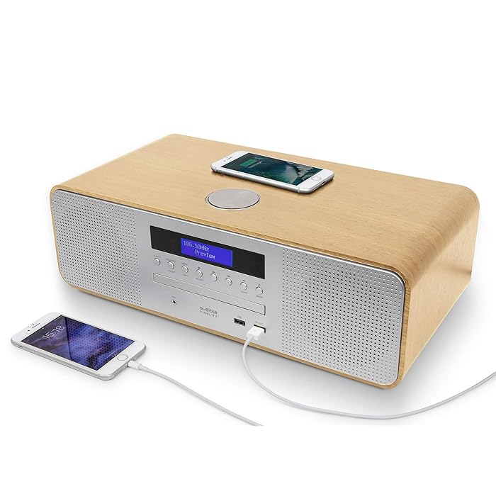 Buy AUDIBLE FIDELITY Complete Hi-Fi DAB/DAB+ Stereo System CD Player ...