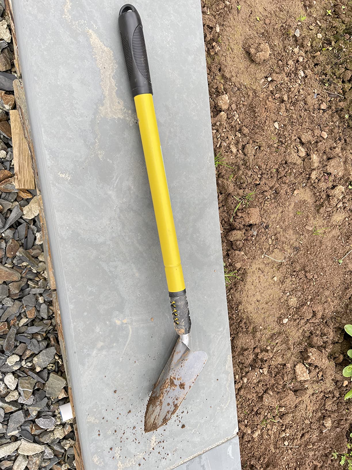 Garden Mile Telescopic Hand Held Trowel Cushioned Grip Handle with ...