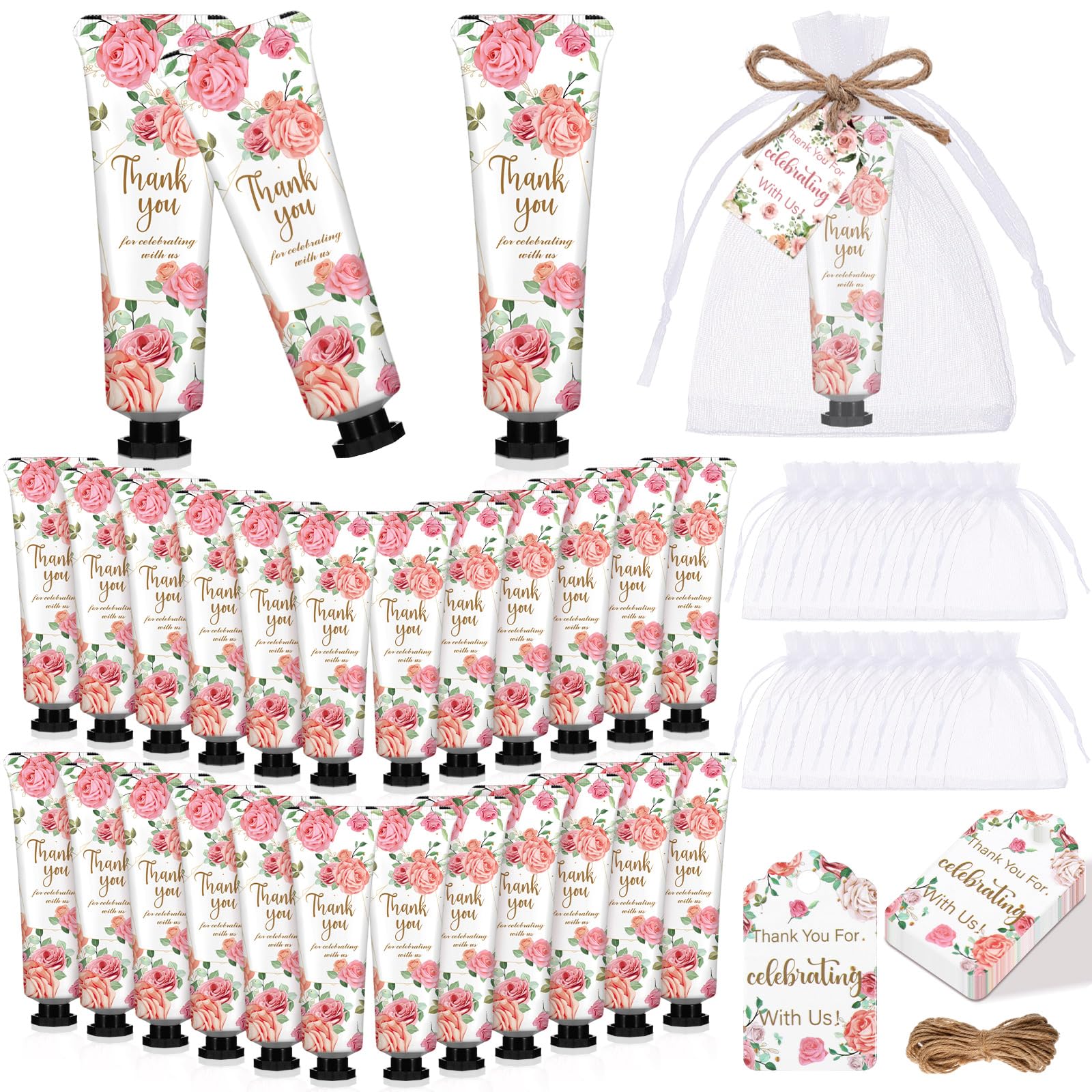 Dansib 48 Sets Baby Shower Hand Cream Wedding Hand Cream Gifts Baby ...