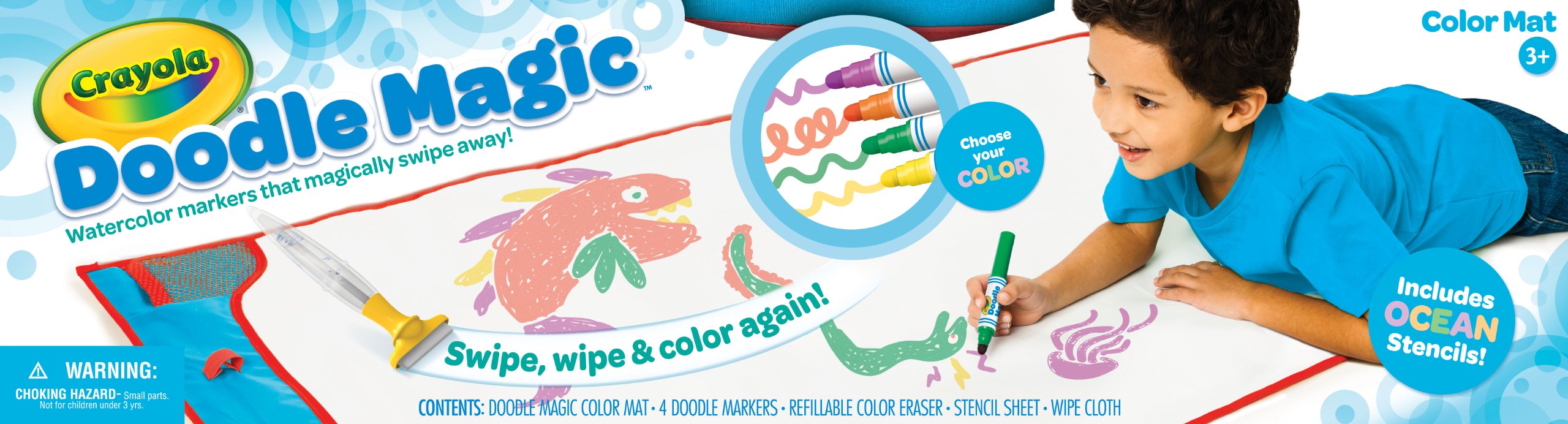 Crayola Marker Mat Crayola® 8 Count Metallic Markers