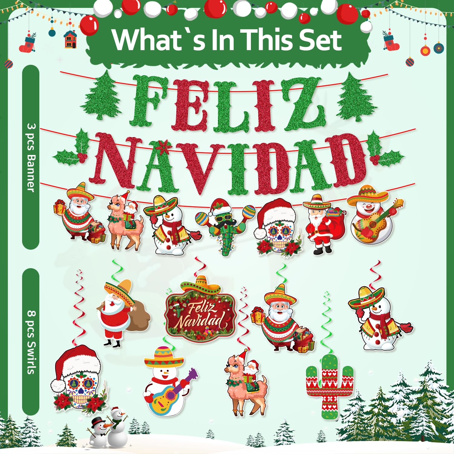 Banner Imprimible De Feliz Navidad Vectores & Gráficos De Feliz