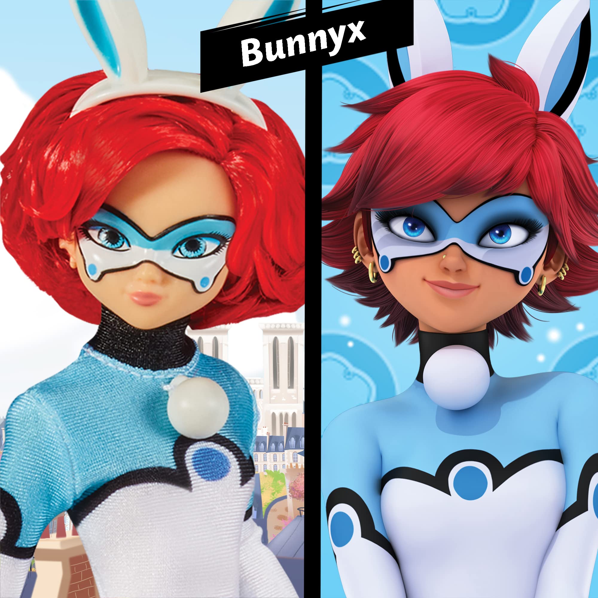 Buy Miraculous Ladybug Bunnyx 10.5" Fashion Doll with Fluff Kwami and ...