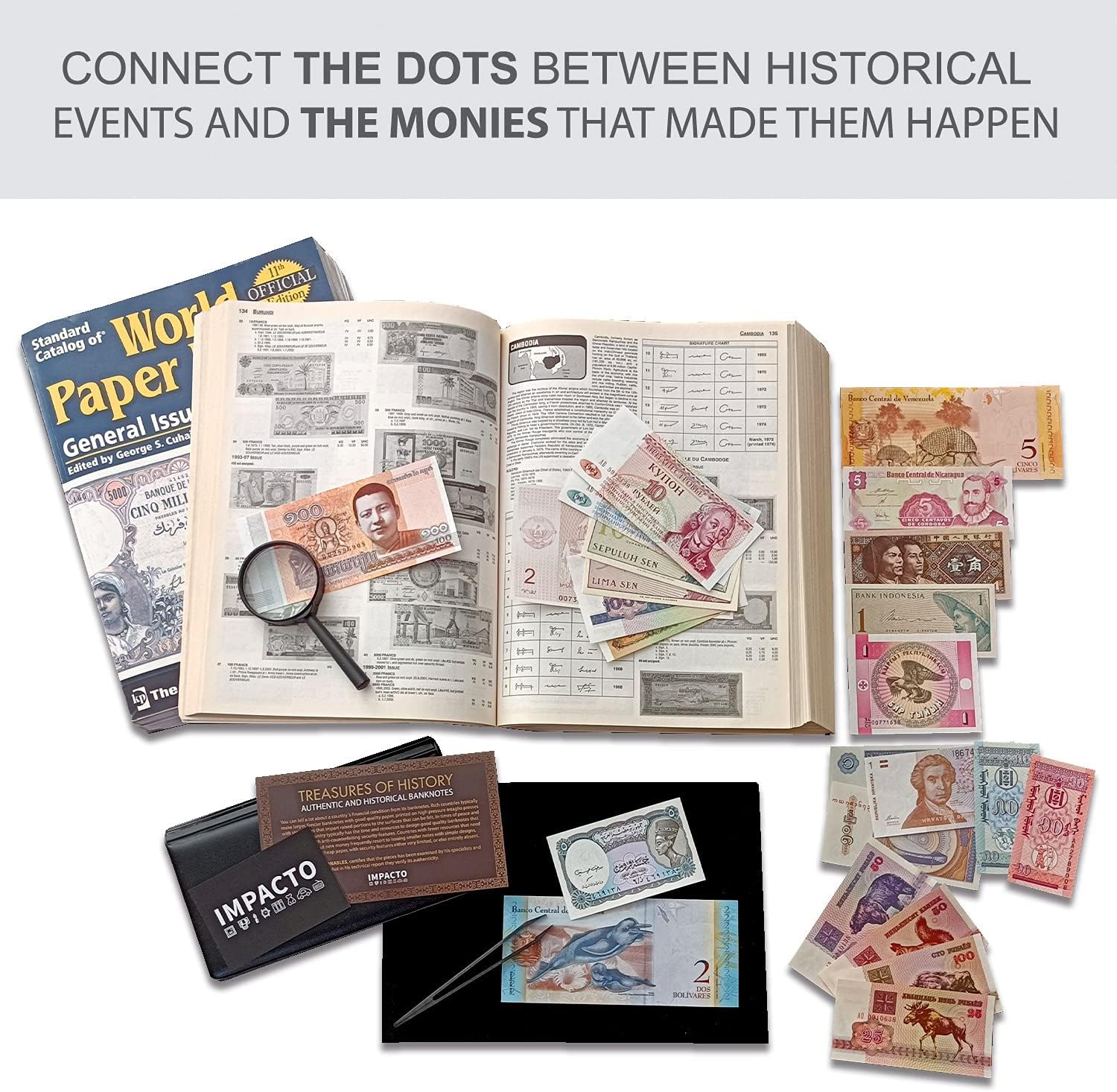 IMPACTO COLECCIONABLES World Currency Collection – 25 Uncirculated ...