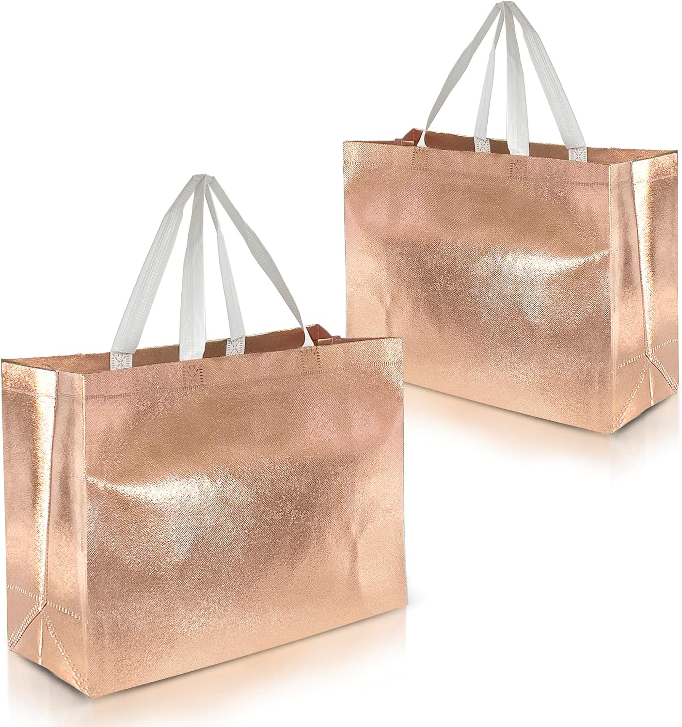 Amazon.com: Nush Nush Rose Gold Gift Bags Extra Large Size – Set of 12 ...