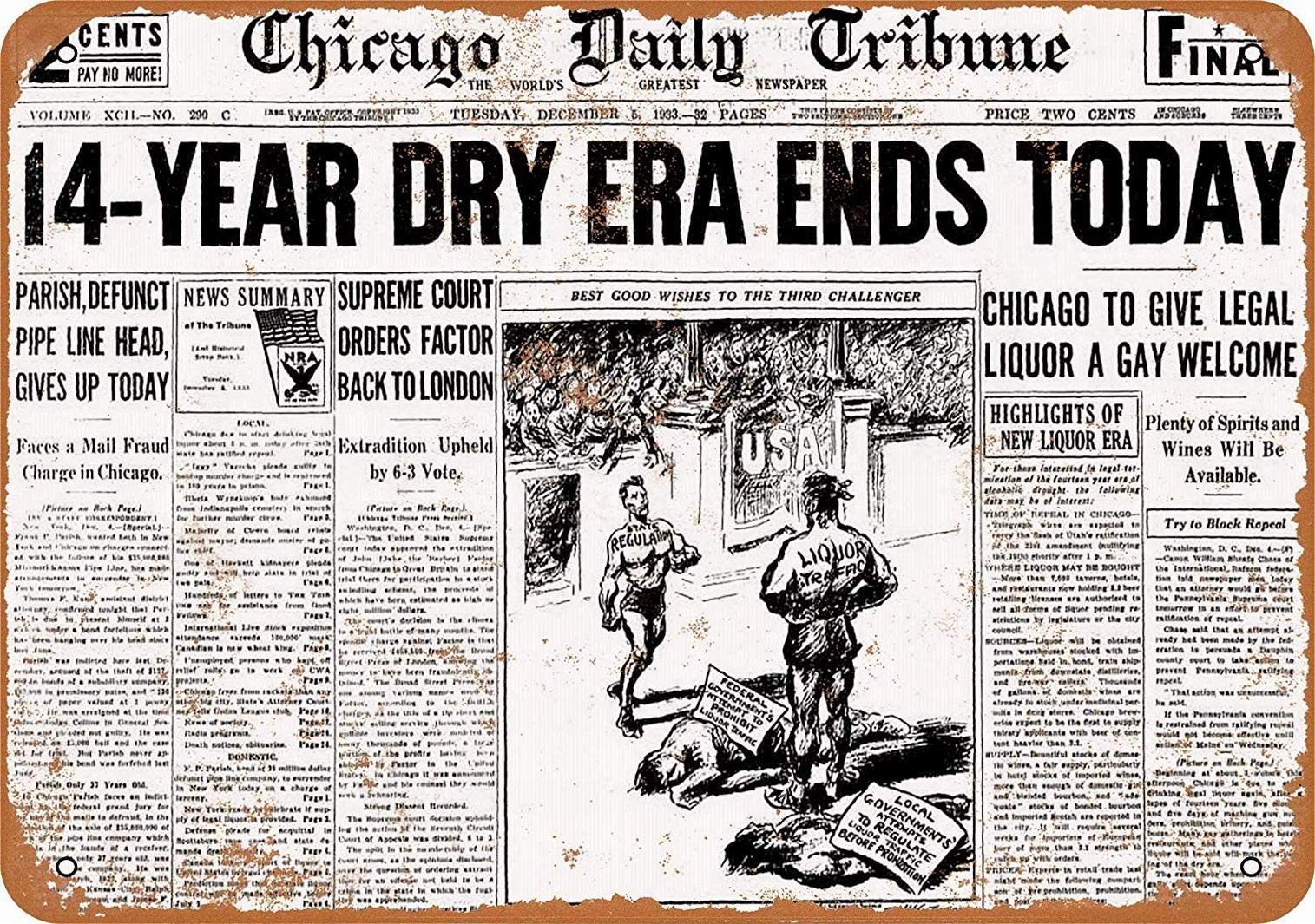 Prohibition Era Signs