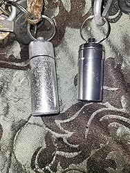 Amazon.com: 3 Packs Waterproof Aluminum Pill Fob Container, EFFIET ...