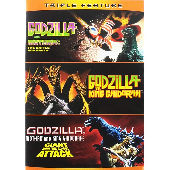 Buy Godzilla Vs. King Ghidorah / Godzilla Vs. Mothra (1992) / Godzilla ...
