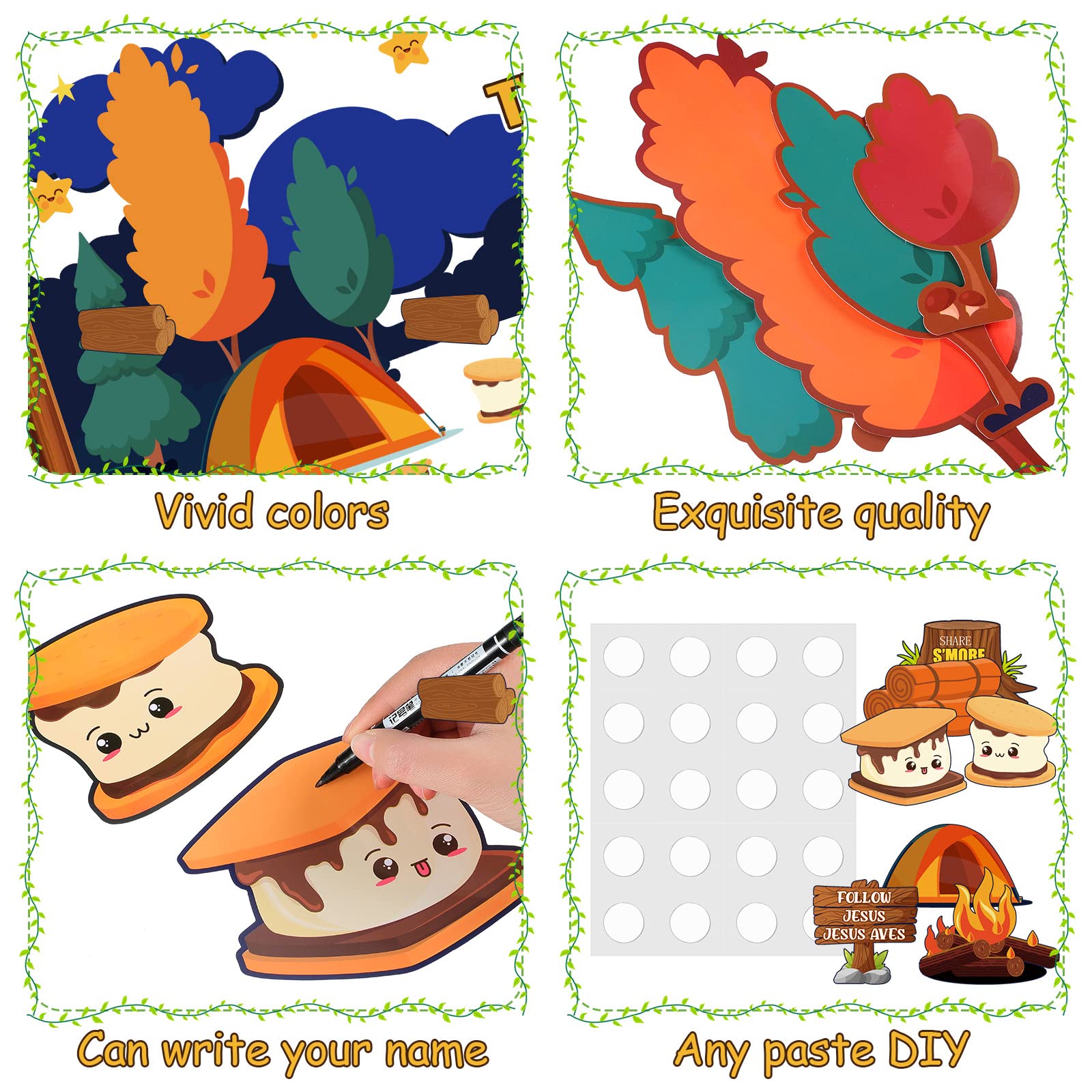 Snapklik.com : Jesus Loves You Smore Bulletin Board Set Christian ...