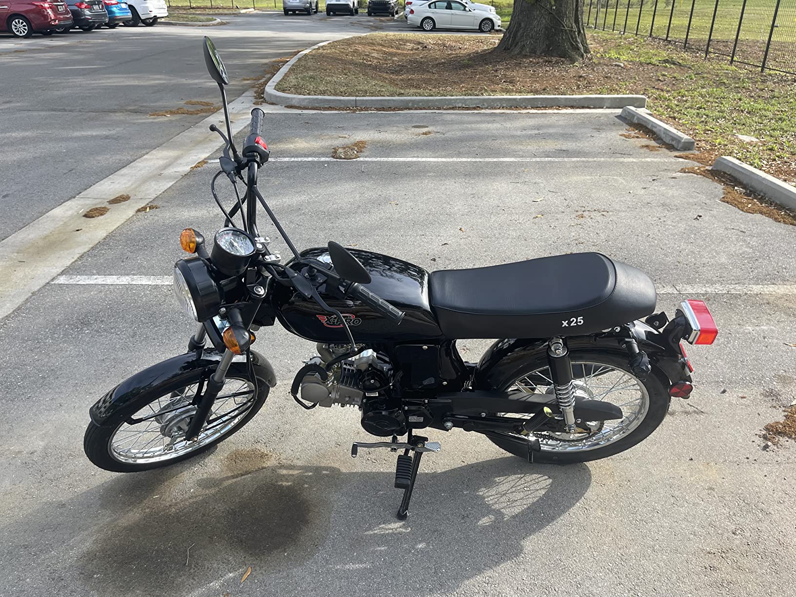$47/mo - Finance X-PRO 125cc Cafe Cruiser Racer Gas Bike Bicycle Style ...