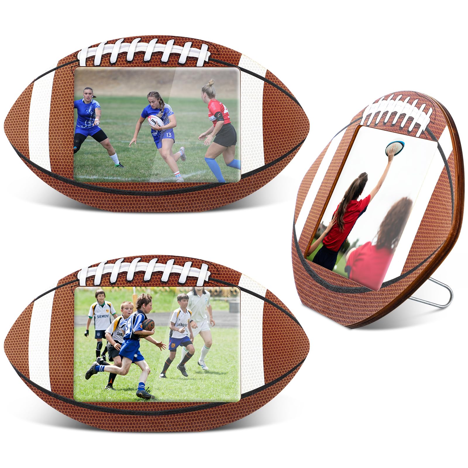 Amazon.com - Vicenpal 3 Pcs Sport Picture Frame Sport Themed Wooden ...