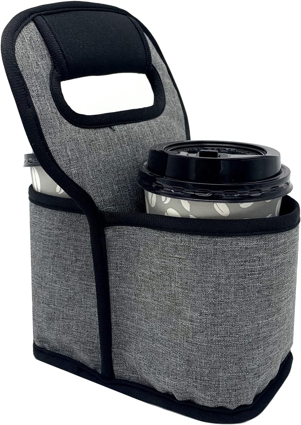 Drink Caddy Portable Drink Carrier and Reusable Coffee Cup Holder - 4 ...