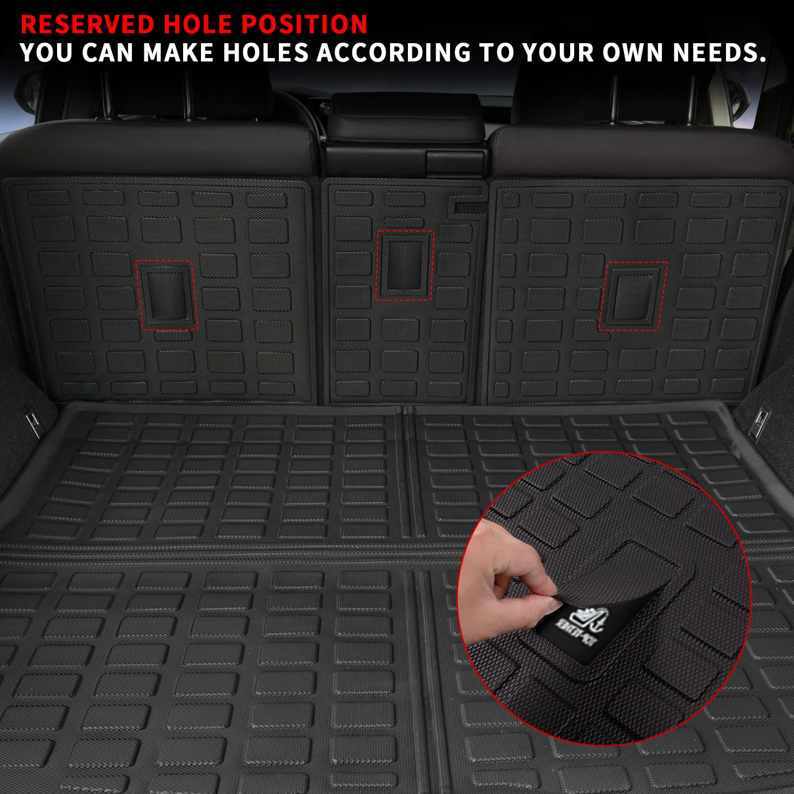 Thinzyou Cargo Mat Compatible with 2023 2024 Lexus RX350 RX350H RX500H ...