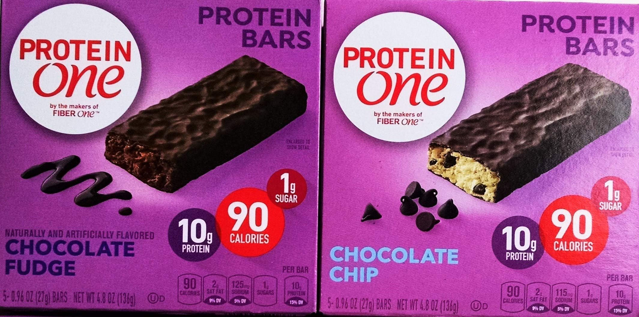 Amazon.com: PROTEIN ONE Protein Bars, NEW! Variety 4 Pack + FREE box of ...