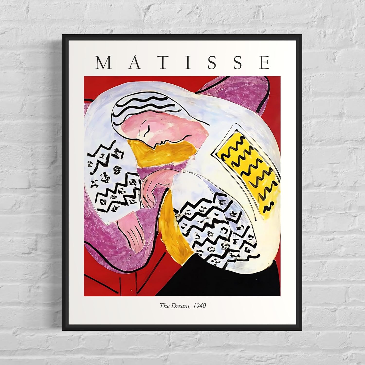 Amazon.com: Matisse Art Print Poster, The Dream Henri Matisse Wall Art ...