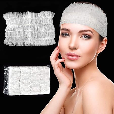 Amazon.com : Disposable Headbands without Closure - APPEARUS Stretch ...