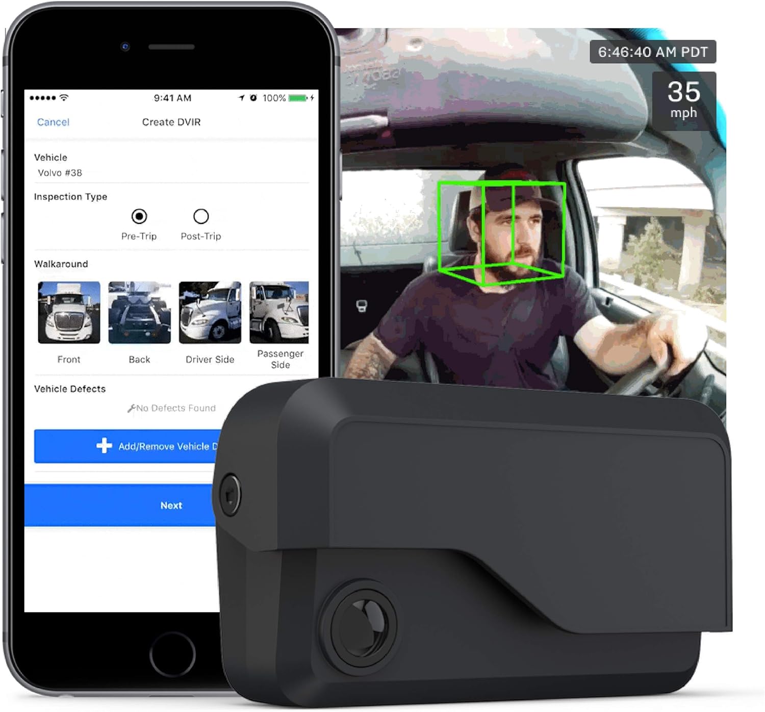 Amazon.com: Samsara CM31 Front-Facing AI Dash Cam with VG34 Cellular ...