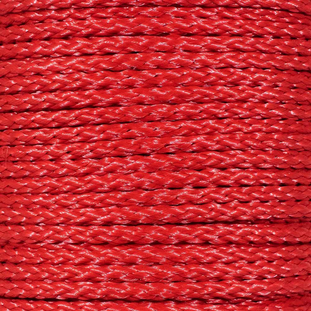 Amazon.com: Hollow Braid Polypropylene Rope (3/8 Inch, 100 Feet, Red ...