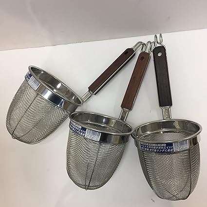 Amazon.com: Ramen Noodles Stainless Strainers of 3: Home & Kitchen